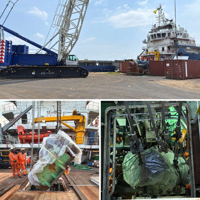 Navitrans has Completed a Lifting Operation in Cameroon - ES-KO Group